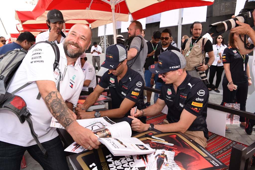 Race fans to meet F1 stars in Autograph Session at F1 Bahrain GP 2019 ...