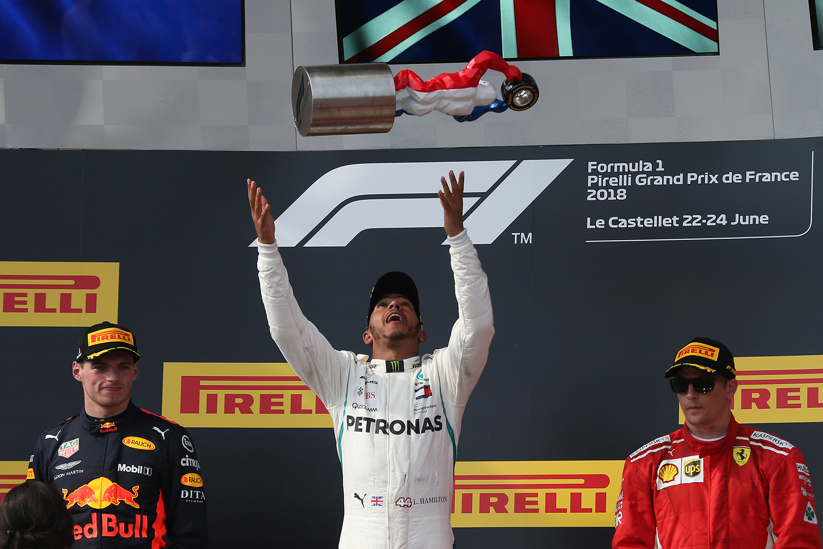 Hamilton powers to dominant win in return of French GP - Bahrain ...