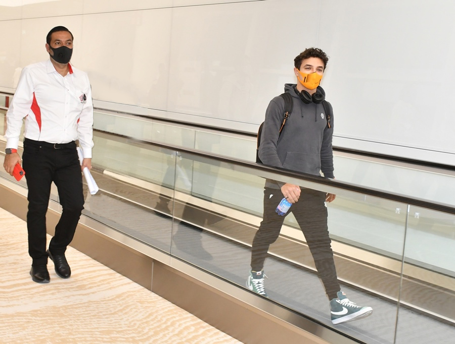 Formula 1 star drivers arrive for pre-season tests at BIC - Bahrain ...