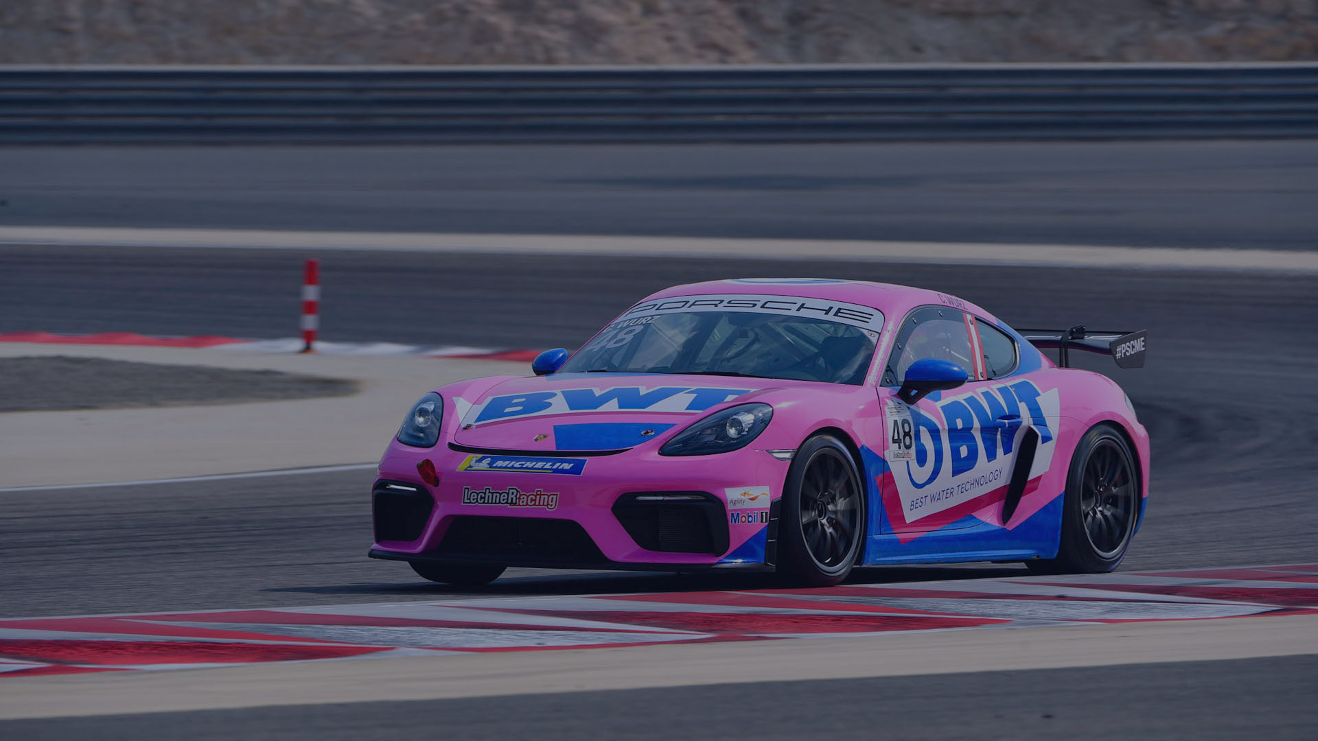 Saudi's Bandar Alesayi captures pole for Porsche Sprint Challenge ME ...