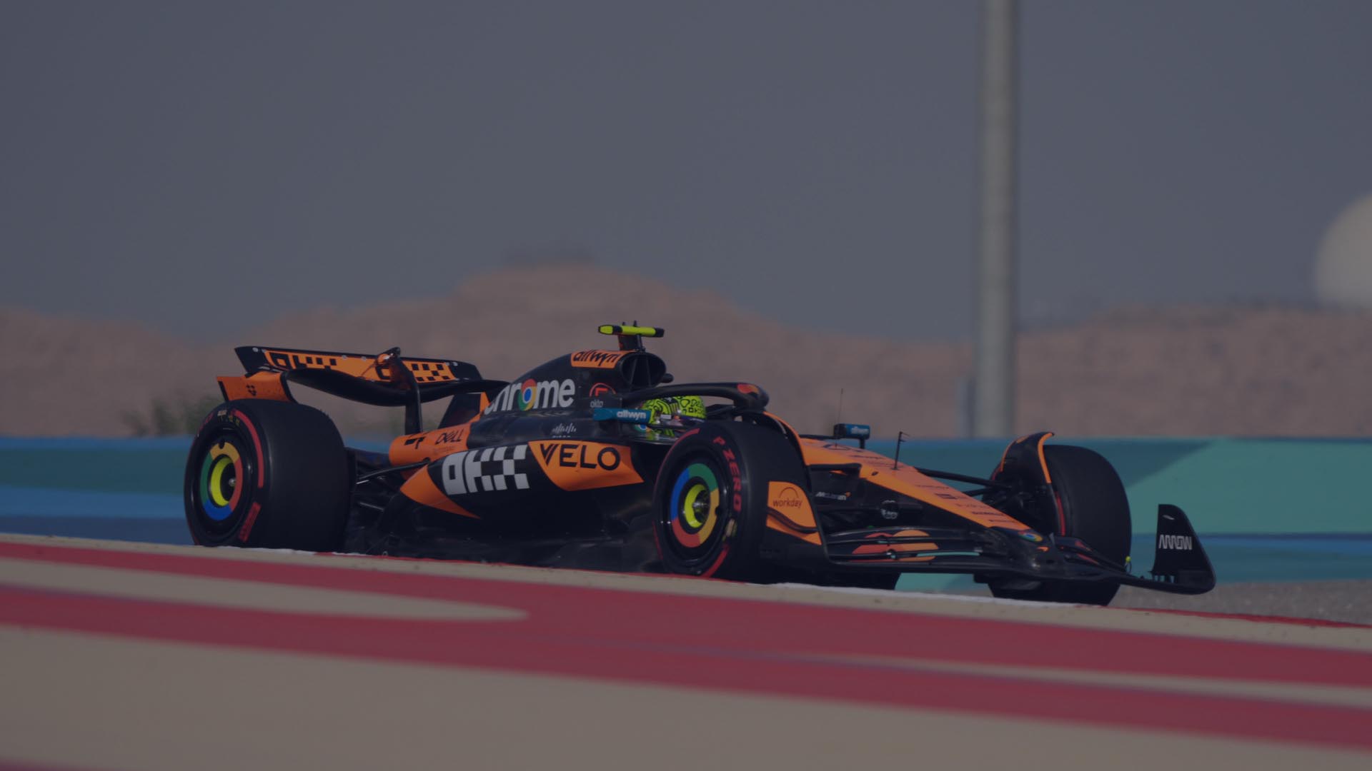 Lando Norris sets the pace for McLaren in first F1 practice of Bahrain ...
